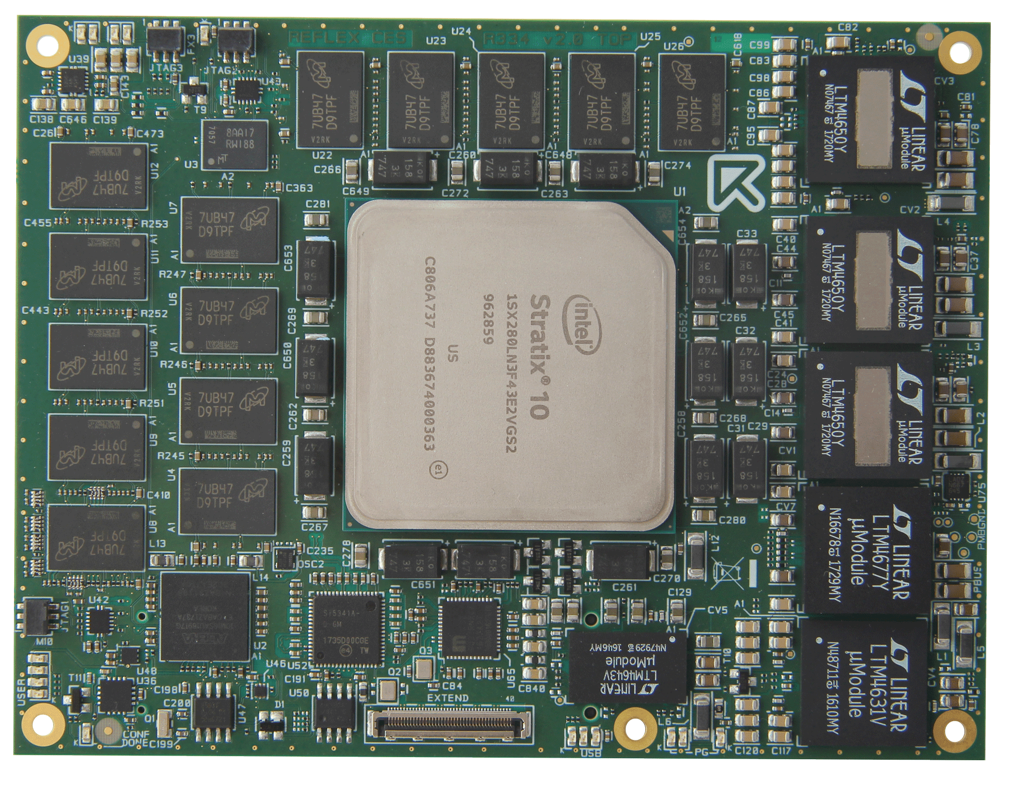 Stratix® 10 SoC Module - Intel Stratix® 10 FPGA | Reflex CES