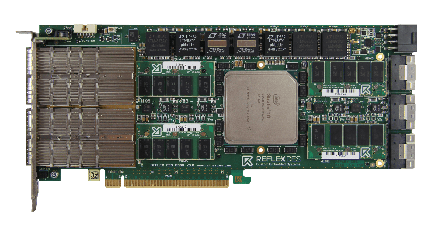 PCIe boards based on FPGAs - reflex ces
